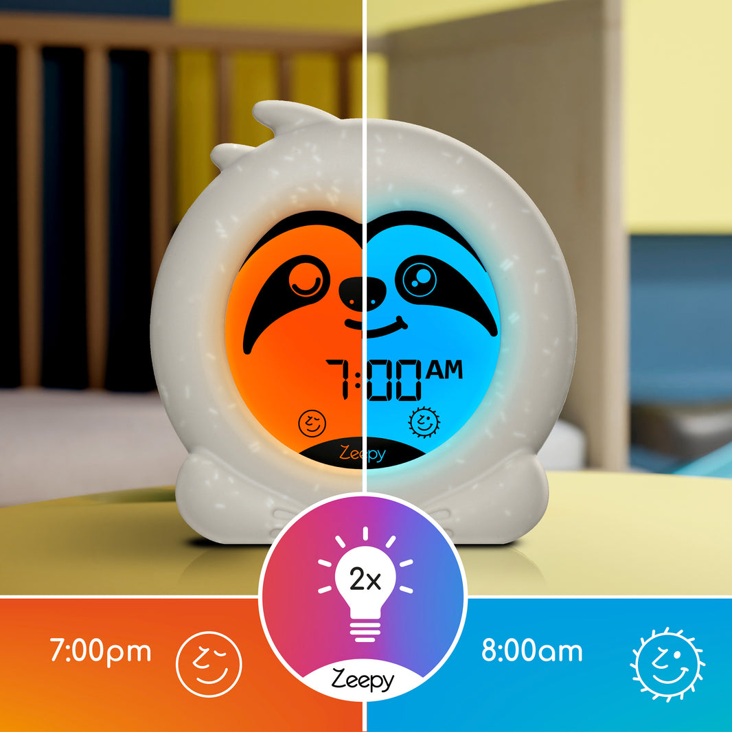 Sleep Trainer Clock & Bedtime Stories Podcast for Kids | Zeepy
